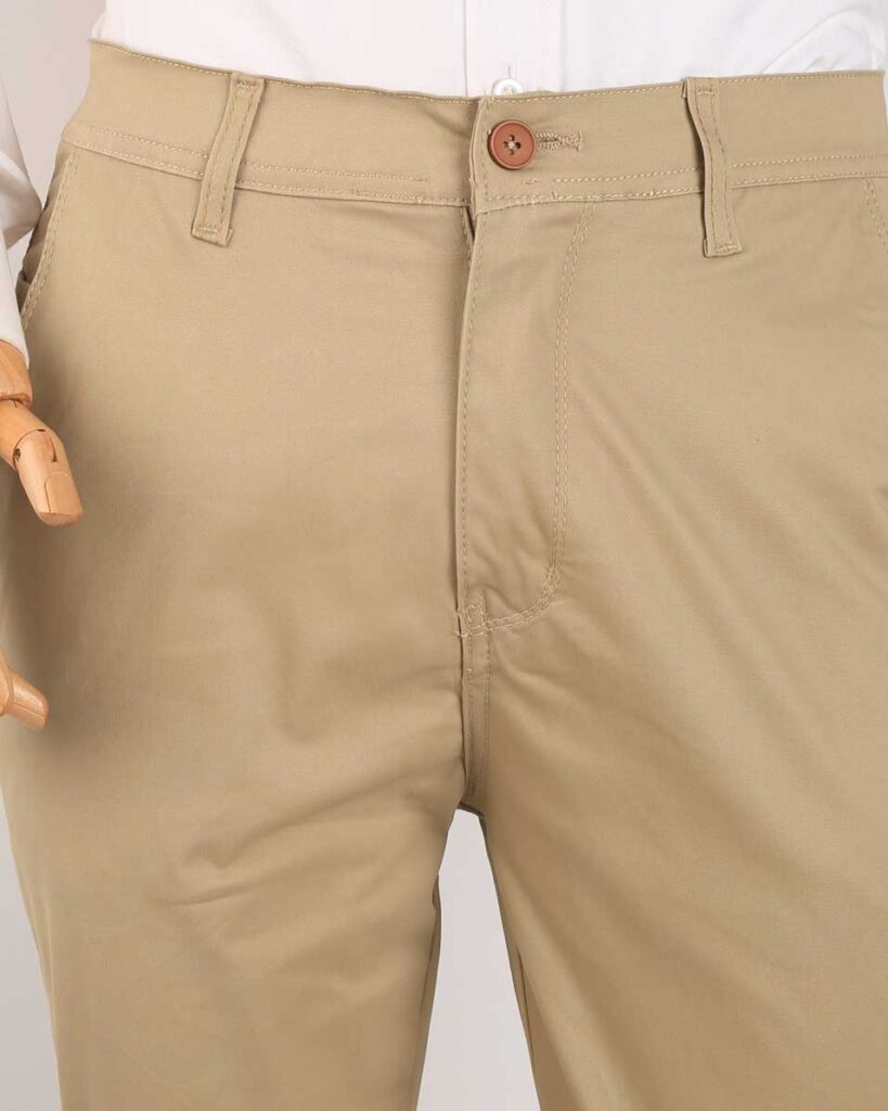 Smart Fit Beige Gabardine Pants – Aracclothing