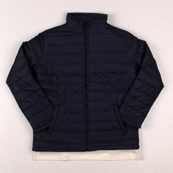 Smart Fit Navy Blue Puffer Jacket – Aracclothing